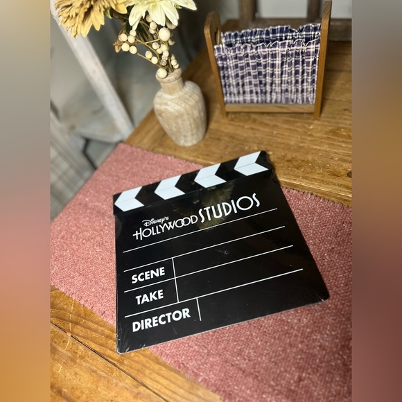 Disney | Toys | New Disney Parks Hollywood Studios Clap Board Scene Cut ...
